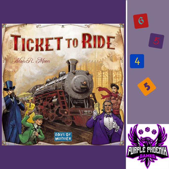 Ticket to Ride Review – Purple Phoenix Games