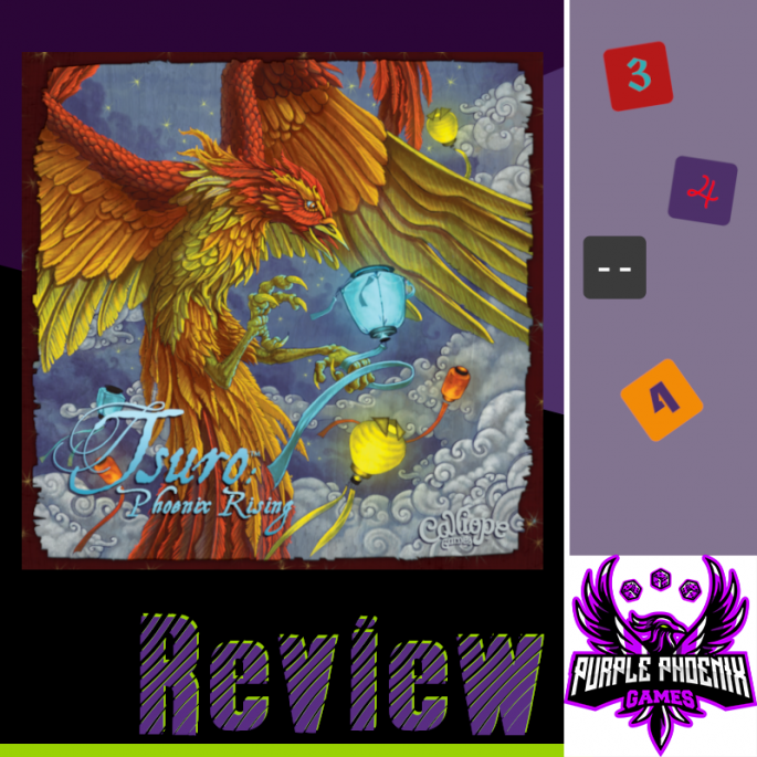 Tsuro: Phoenix Rising Review – Purple Phoenix Games